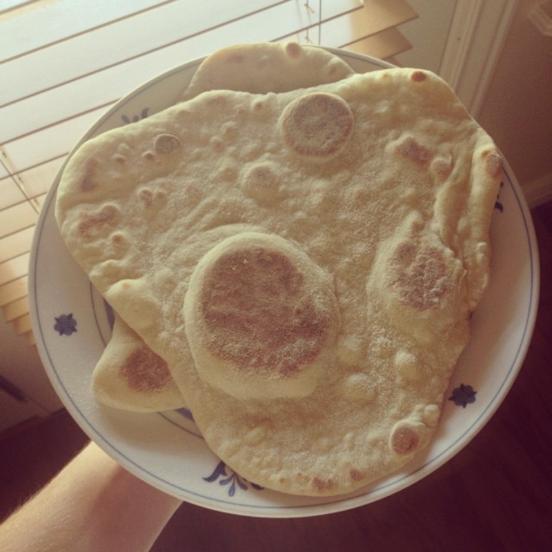 Indian Naan Flatbread – HandmadePhD