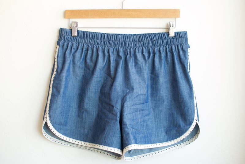 Denim Tammy’s Tulip Shorts – HandmadePhD