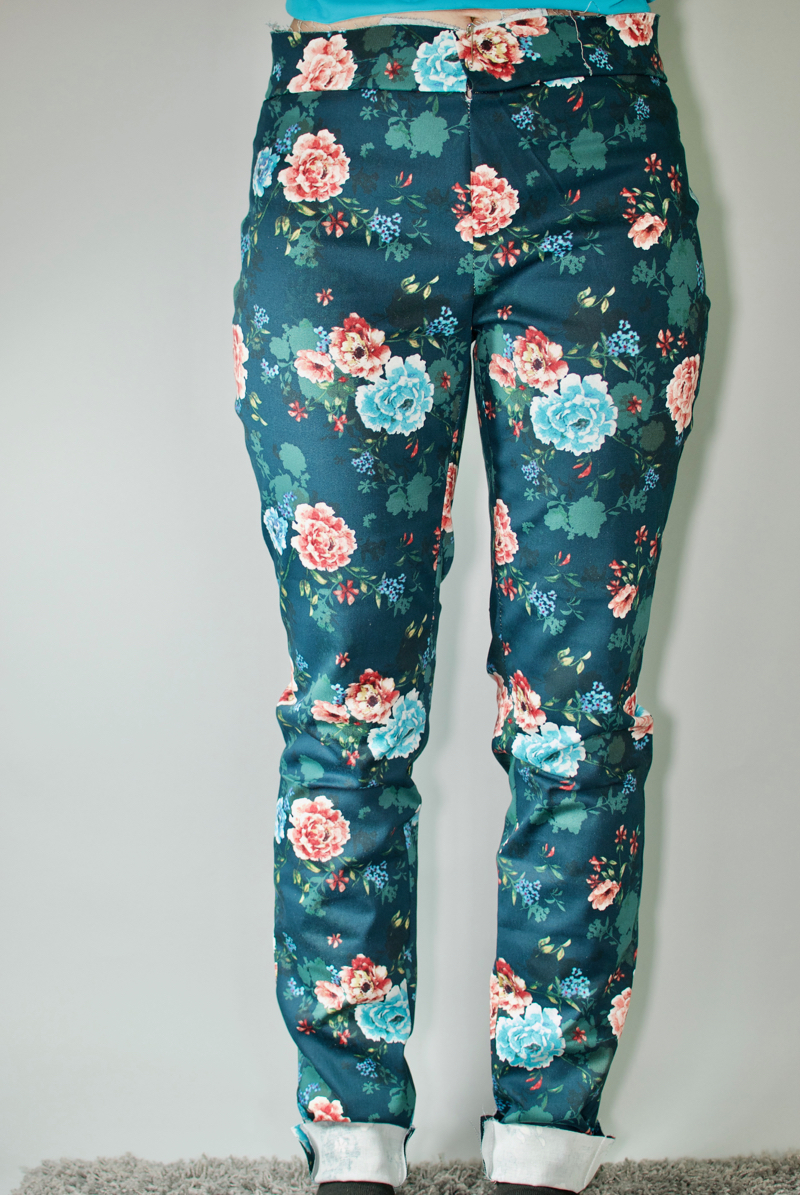 Closet Case Patterns Ginger Skinny Jeans Pattern Muslin #2 – HandmadePhD
