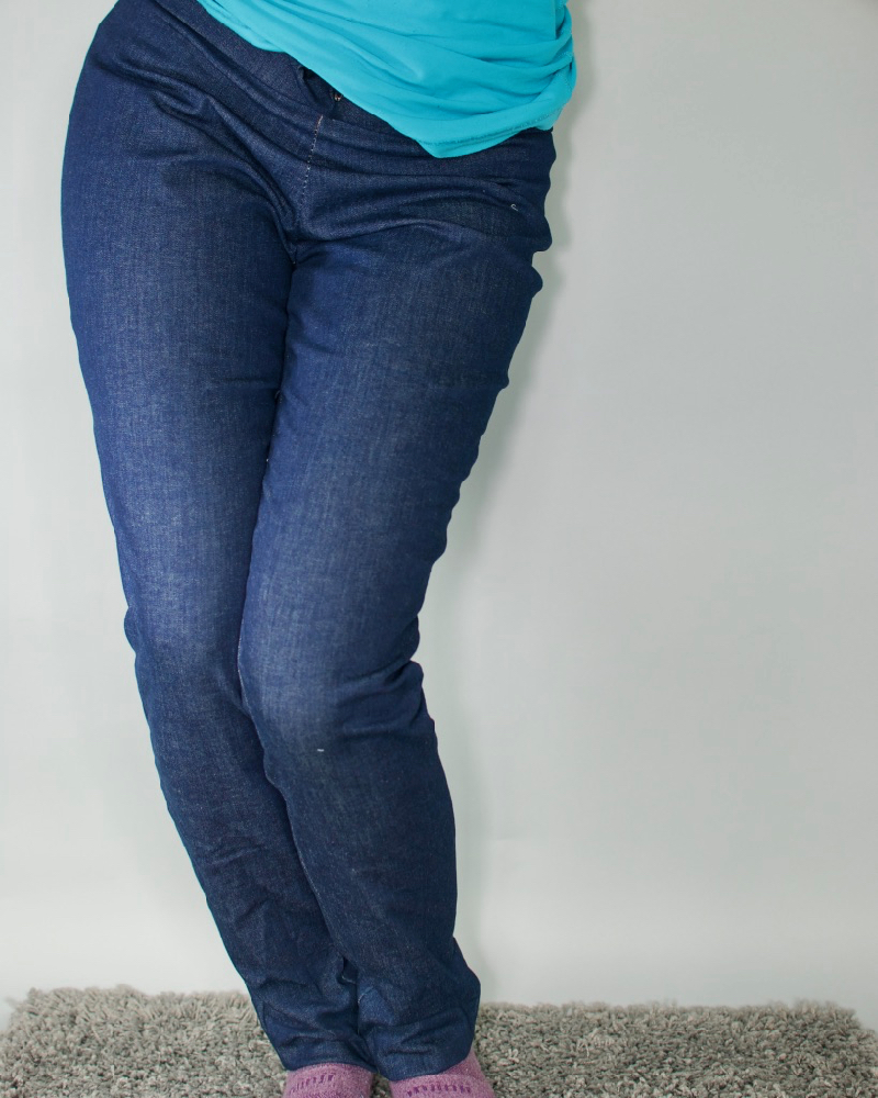 Closet Case Patterns Ginger Skinny Jeans Pattern Baste Fitting ...