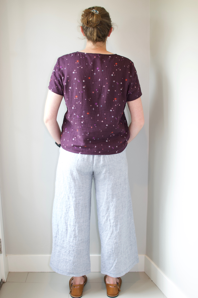 True Bias Emerson Crop Pant in Linen – HandmadePhD
