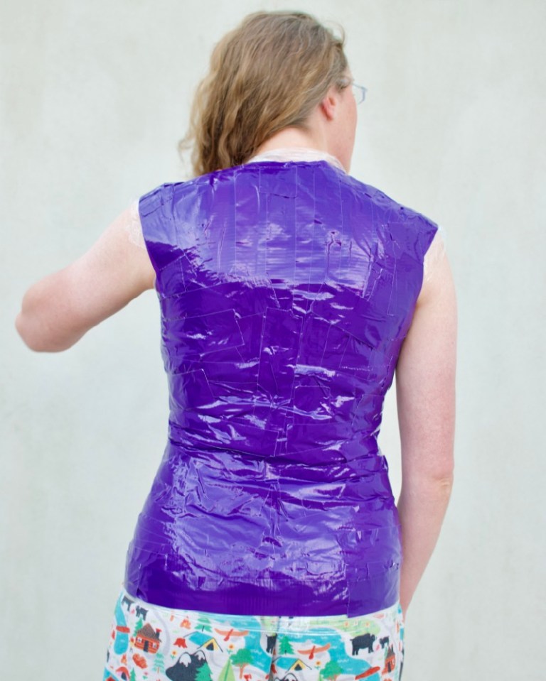 Duct Tape Torso Sloper – HandmadePhD