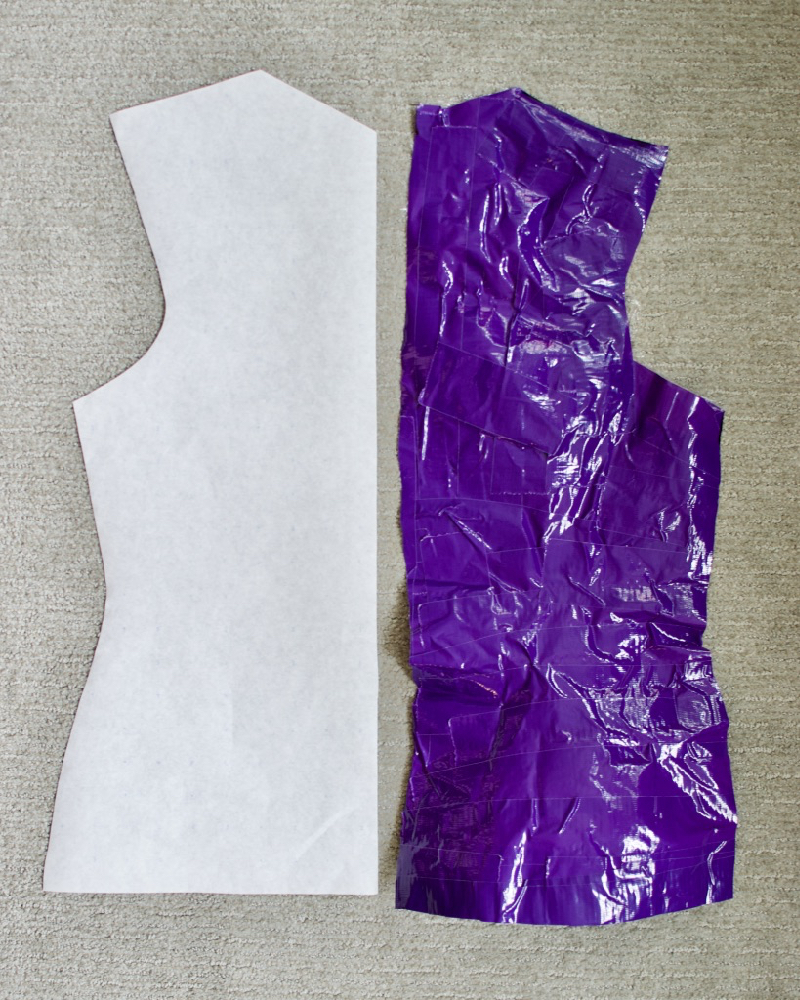 Duct Tape Torso Sloper – HandmadePhD
