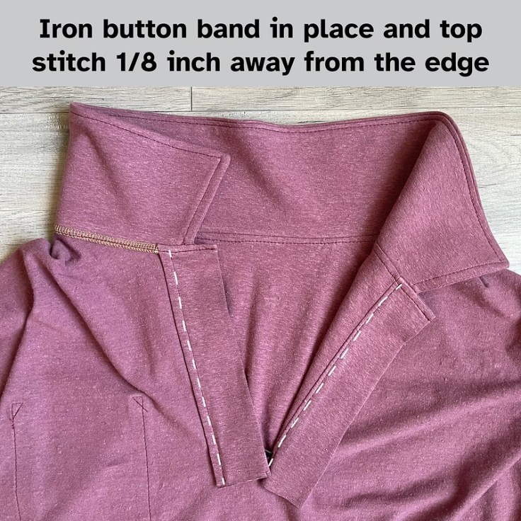 Polo Shirt Collar Tutorial – HandmadePhD