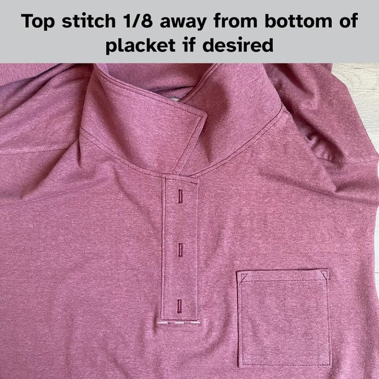 Polo Shirt Collar Tutorial – HandmadePhD