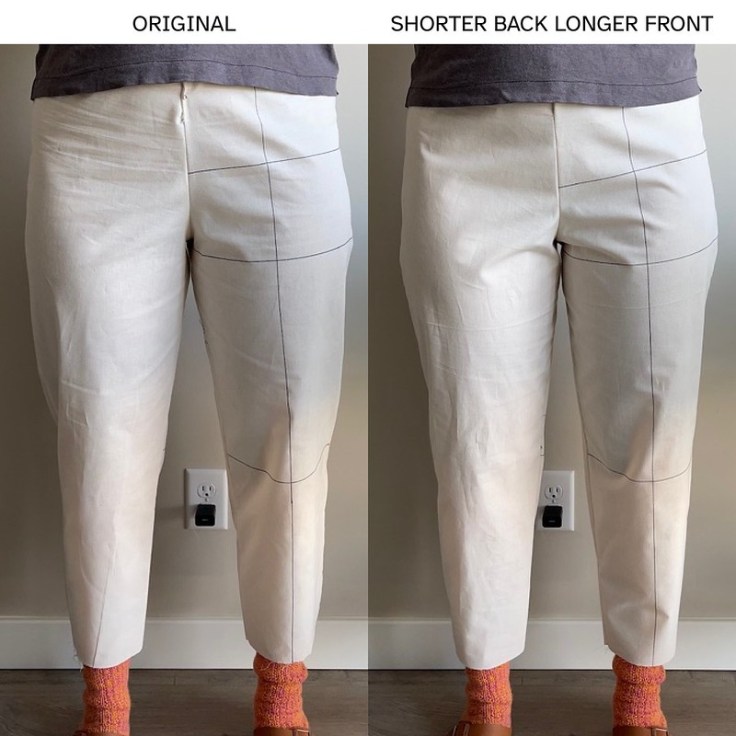 Balancing Front and Back Crotch Hook Lengths – HandmadePhD