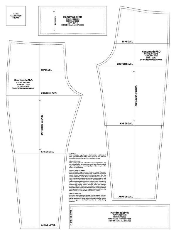 Men’s Joggers Comparison Guide: Part 3, Crotch – HandmadePhD