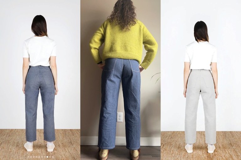 How to Fit Pants With a Laser Level: May Jeans From Make by TFS ...