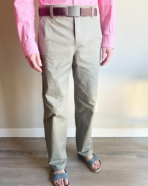 Basic Trousers with Front Dart – HandmadePhD