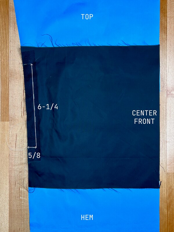 MYOG: How to Sew a Lapped Zippered Side Pocket – HandmadePhD