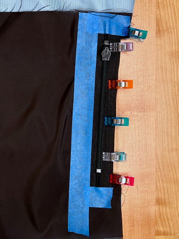 MYOG: How to Sew a Lapped Zippered Side Pocket – HandmadePhD