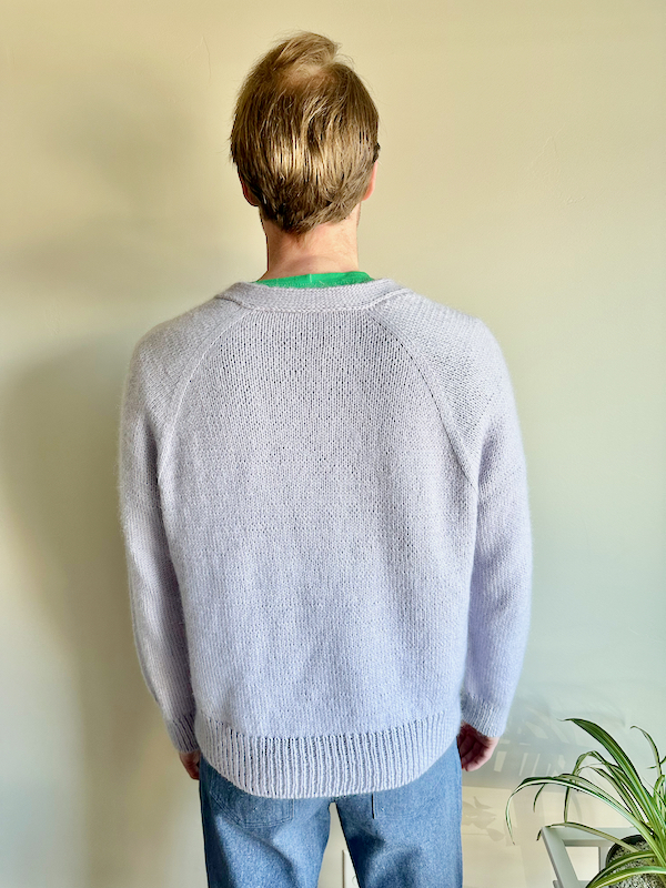Ryan’s Champagne Cardigan by PetiteKnit – HandmadePhD
