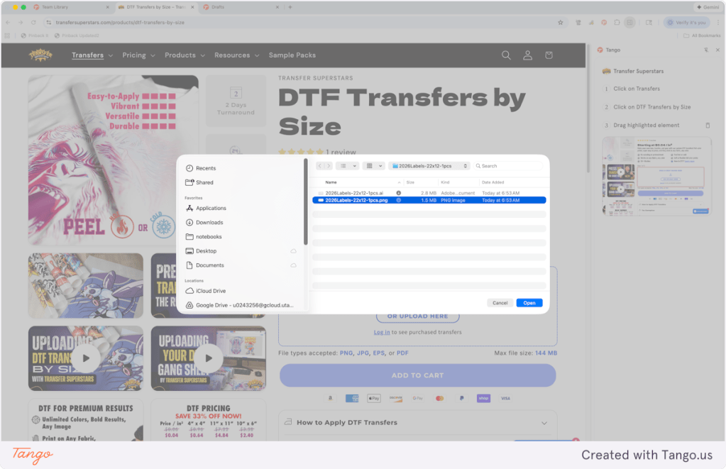 2026 Clothing Labels: Direct to Film (DTF) – HandmadePhD